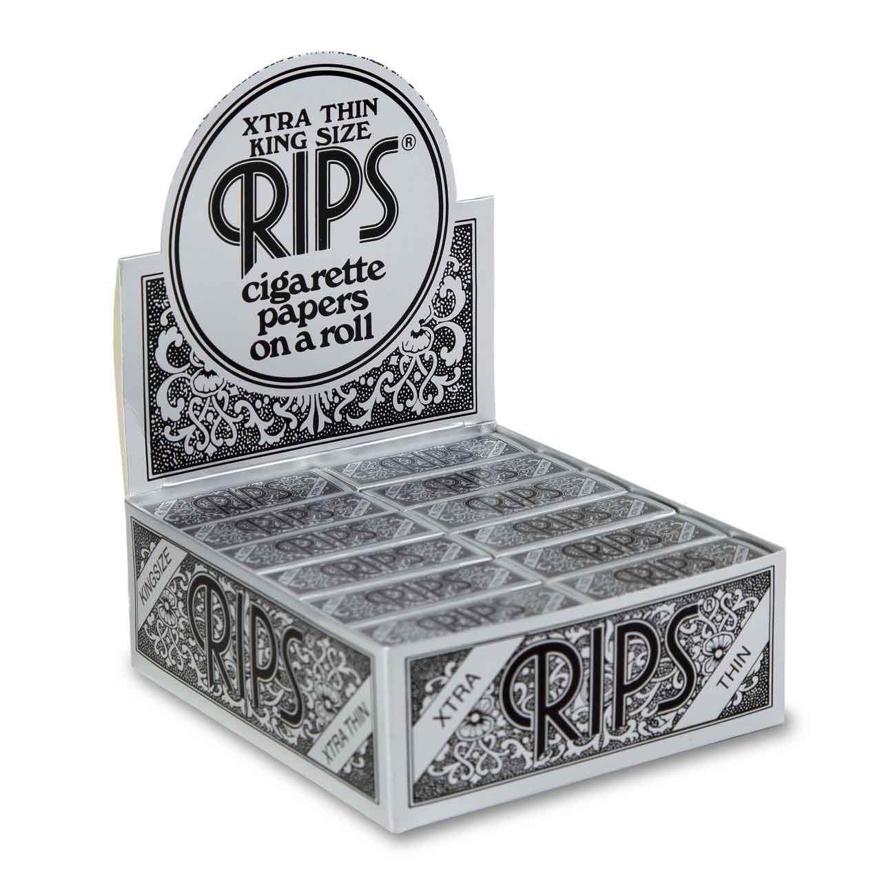 RIPS Schwarz Xtra Thin King Size Roll 5m | Rauchwerk.ch – rauchwerk